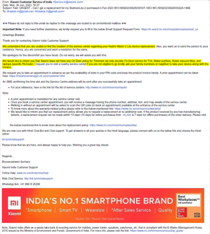 Xiaomi is guilty of disdain for customers - AsiaConverge