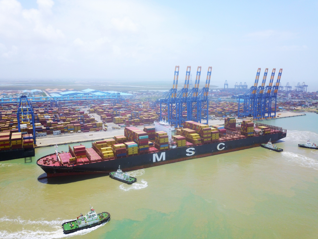 Adani Ports, Mundra anchors one of the longest vessels - AsiaConverge